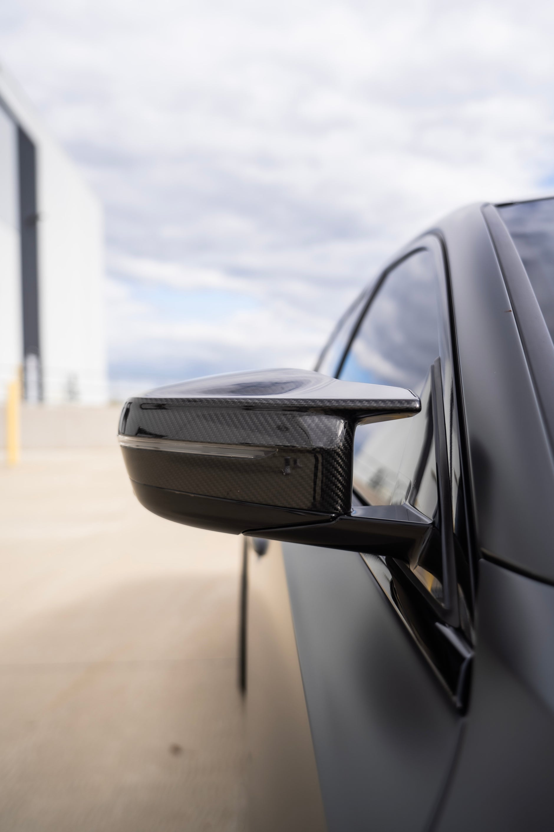 OEM Style Carbon Fiber Mirror Cap Replacements - G80 M3 / G82 M4 / G87 ...