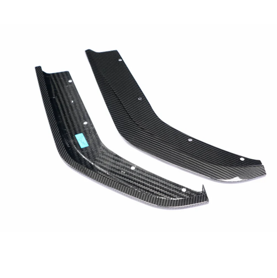 M Performance Style Carbon Fiber Rear Diffuser Extension Set - G80 M3 ...
